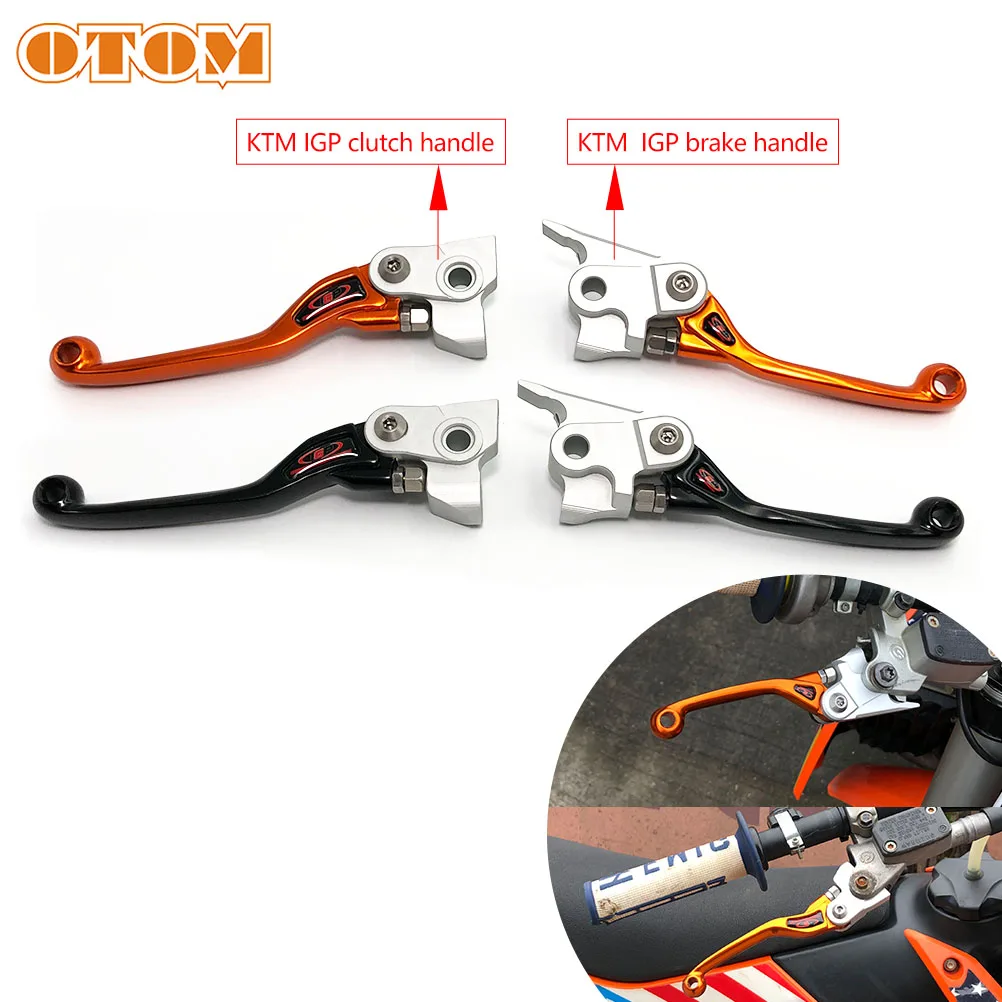 OTOM-Motorcycle-Brake-Clutch-Lever-Anti-fall-Folding-Left-Right-Handle ...