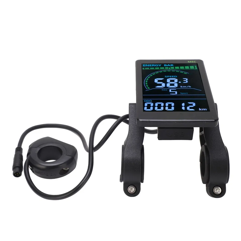 Sw900 Display H6C Electric Bike LCD Display Meter 24V-60V E Scooter LCD ...