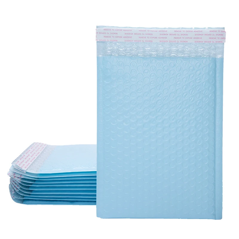 10Pcs-Light-Blue-Bubble-Mailers-Padded-Mailing-Envelopes-Self-Seal ...