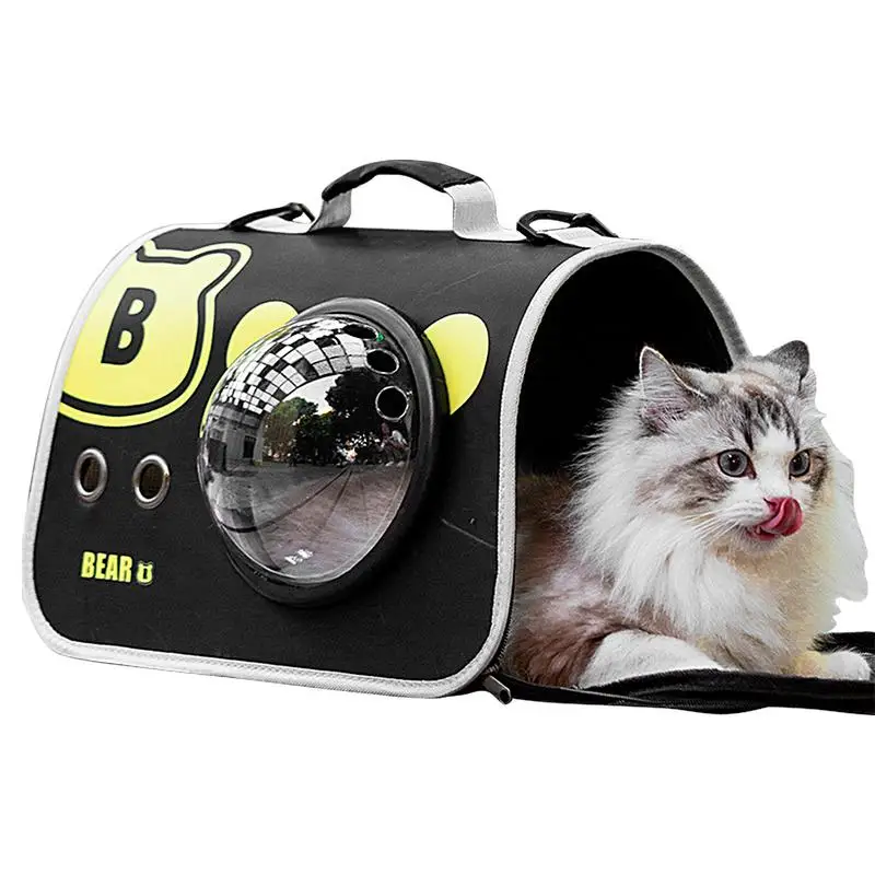 Portable-Pet-Carrier-Bag-Soft-Sided-Travel-Cat-Bags-Crossbody-Cat ...