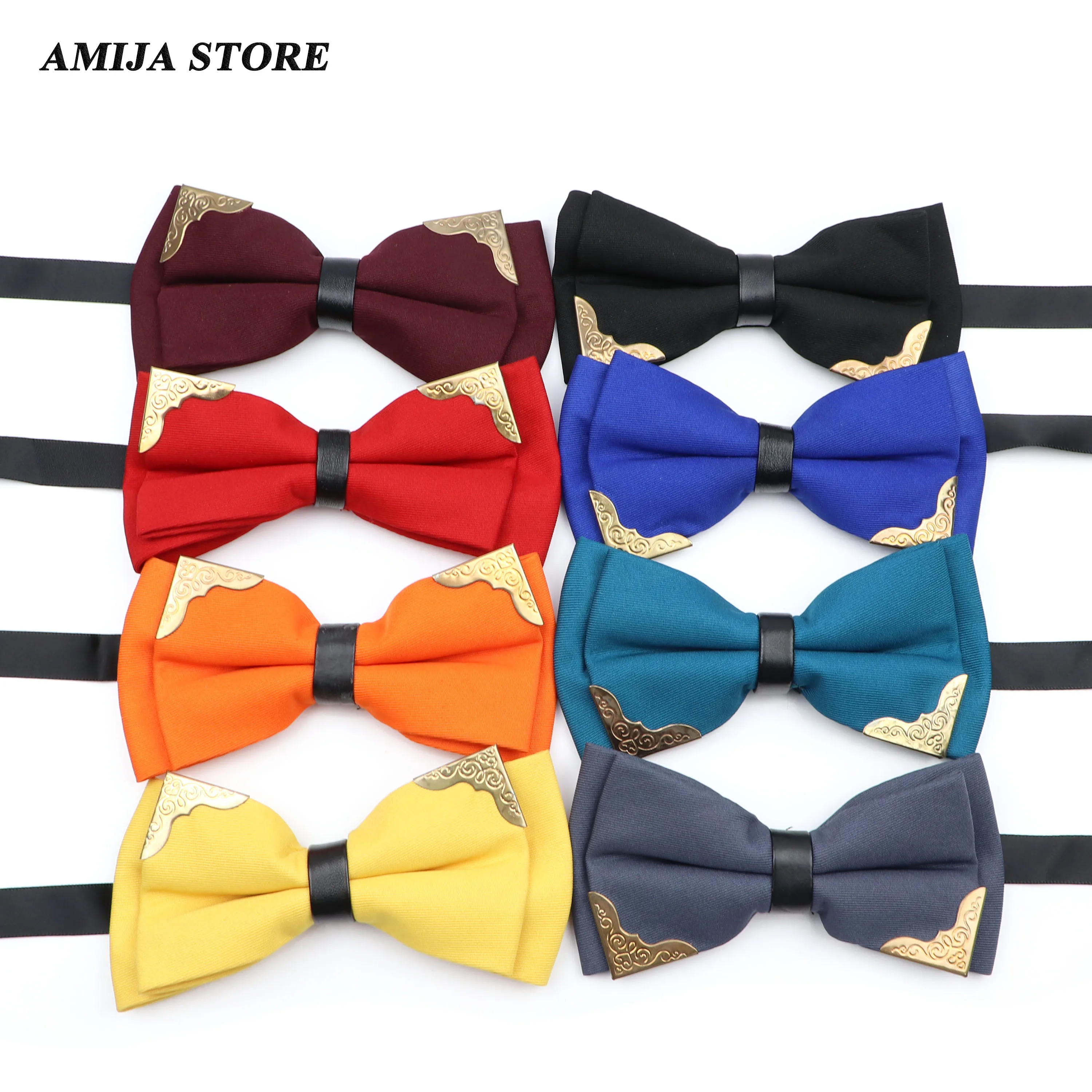 Luxury Men Bowtie Newest Butterfly Knot Mens Accessories Metal ...