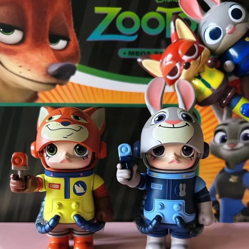 Mega-Collection-100-Space-Molly-Series-Action-Figure-Zootopia-Judy-Nick ...