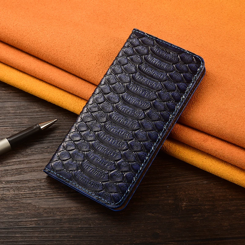 Python-Pattern-Genuine-Leather-Phone-Case-For-Cubot-KingKong-King-Kong ...