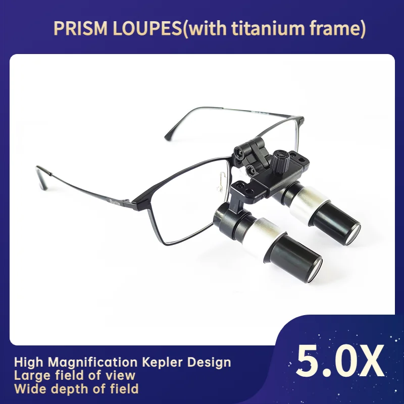 Burite-Prism-lupa-Binocular-M-dica-Quir-rgica-5-0x-Kepler-lupa-5X-lupa ...