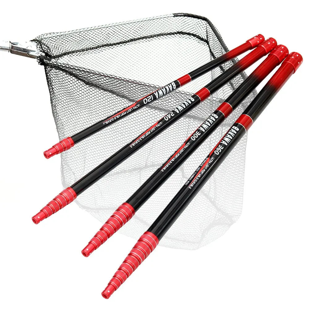 PROXPE-New-Foldable-Fishing-Net-Fish-Landing-Net-Collapsible-Telescopic ...