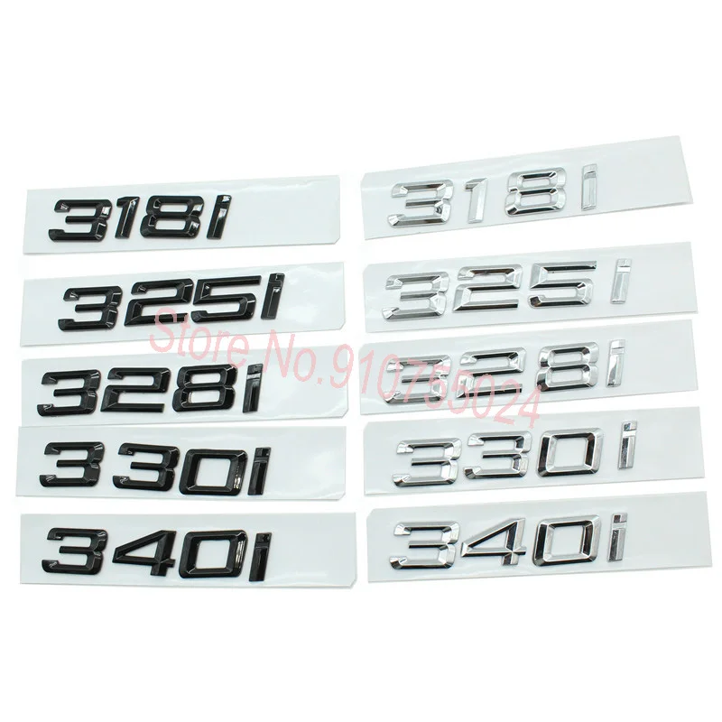 316i 318i 320i 325i 330i 335i Gt Trunk Boot Emblem Letter Badges Car ...