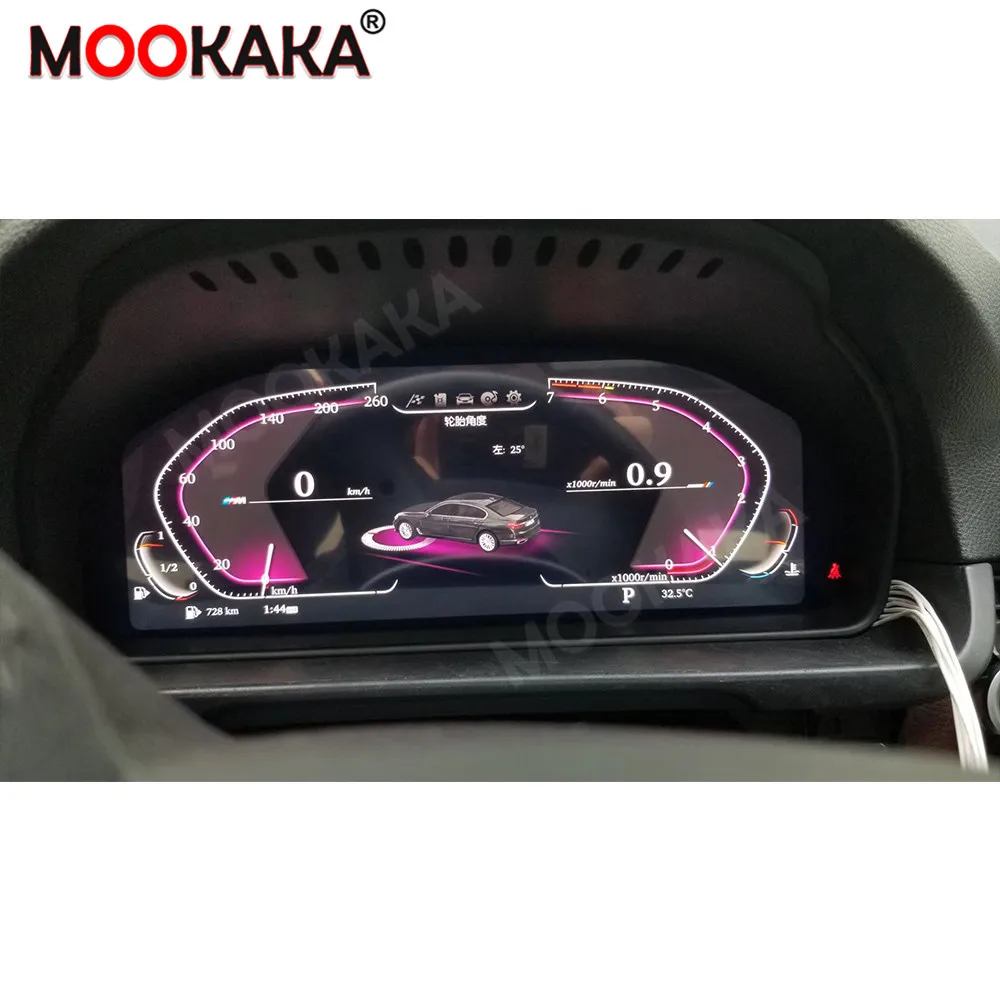 12-3-Linux-Car-LCD-Dashboard-Panel-Virtual-CockPit-Speedometer-for-BMW ...