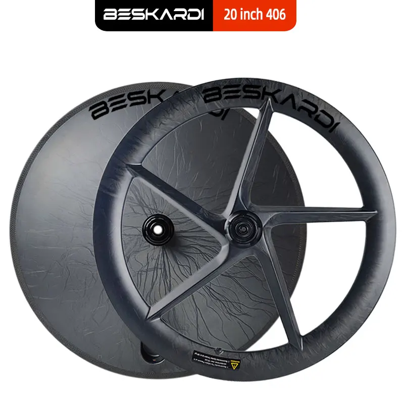 20-inch-406-Carbon-Wheel-5-Spoke-Full-Disc-Wheels-11s-Disk-Rim-Brake ...