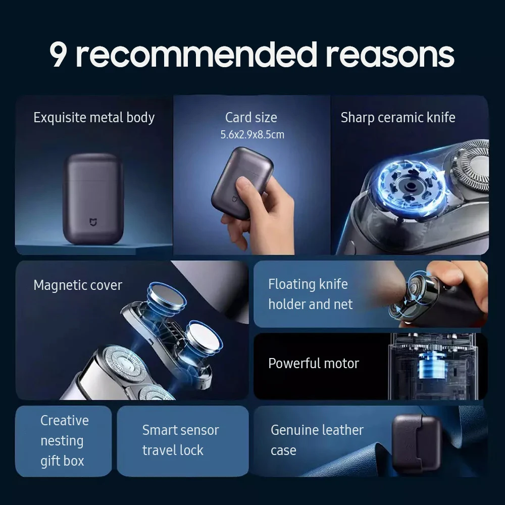 Buy Xiaomi Mi S600 Mini Electric Shaver at the Best Price on MeanBuy