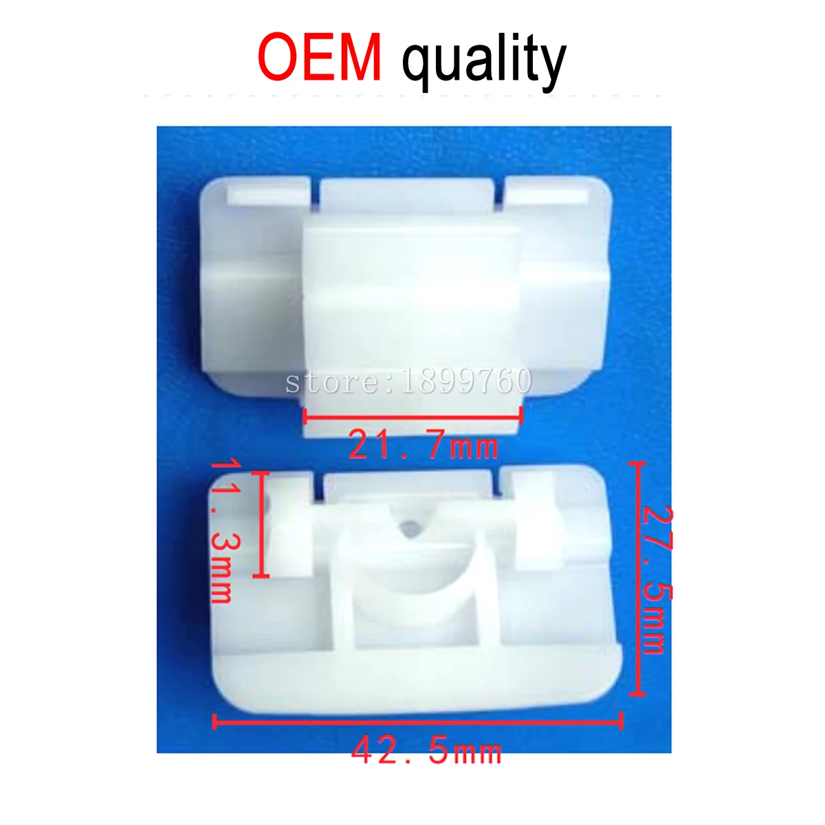 50-100-OEM-Rocker-Molding-Front-Mounting-Clip-Fasteners-Car-Side-Skirt ...