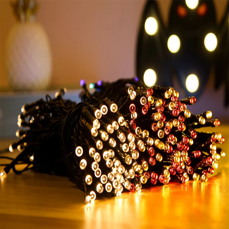 Christmas Decoration 2023 Led Solar Lights String Festive Decorative ...