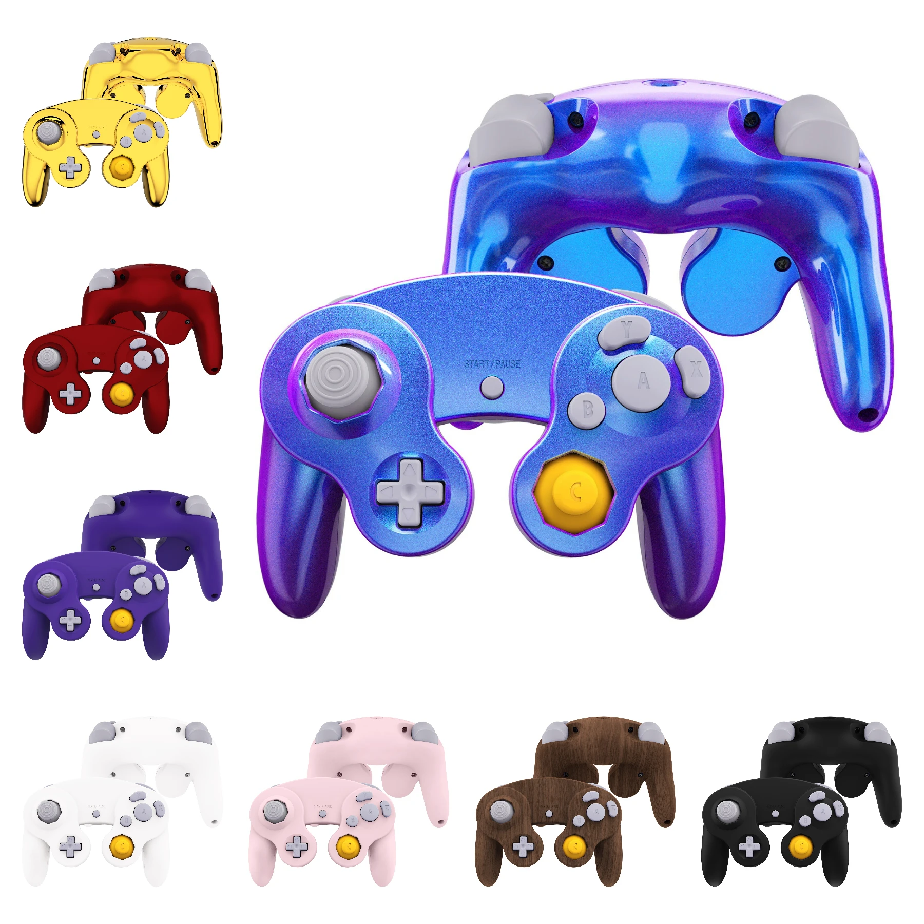 eXtremeRate-Custom-Faceplate-Backplate-for-Nintendo-GameCube-Controller ...