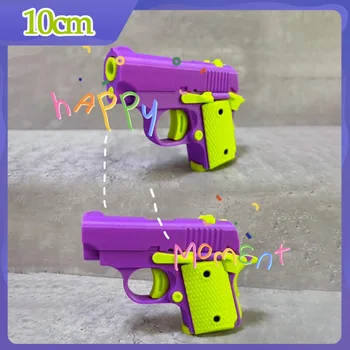 3D Gravity Knife Baby 1911 Edc Toy Gun Model Cannot Shoot 3D Printing Fidget Toy For Kids Adults ...