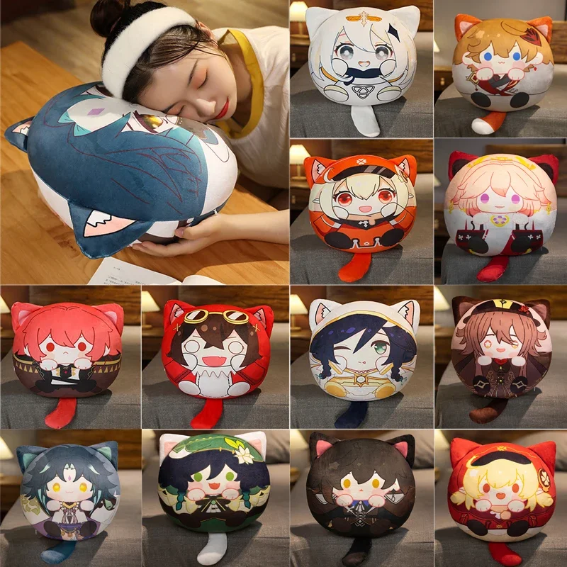 Genshin Impact Plush Pendant Dadalia Maple Stuffed Dolls Zhong Li Xiao ...