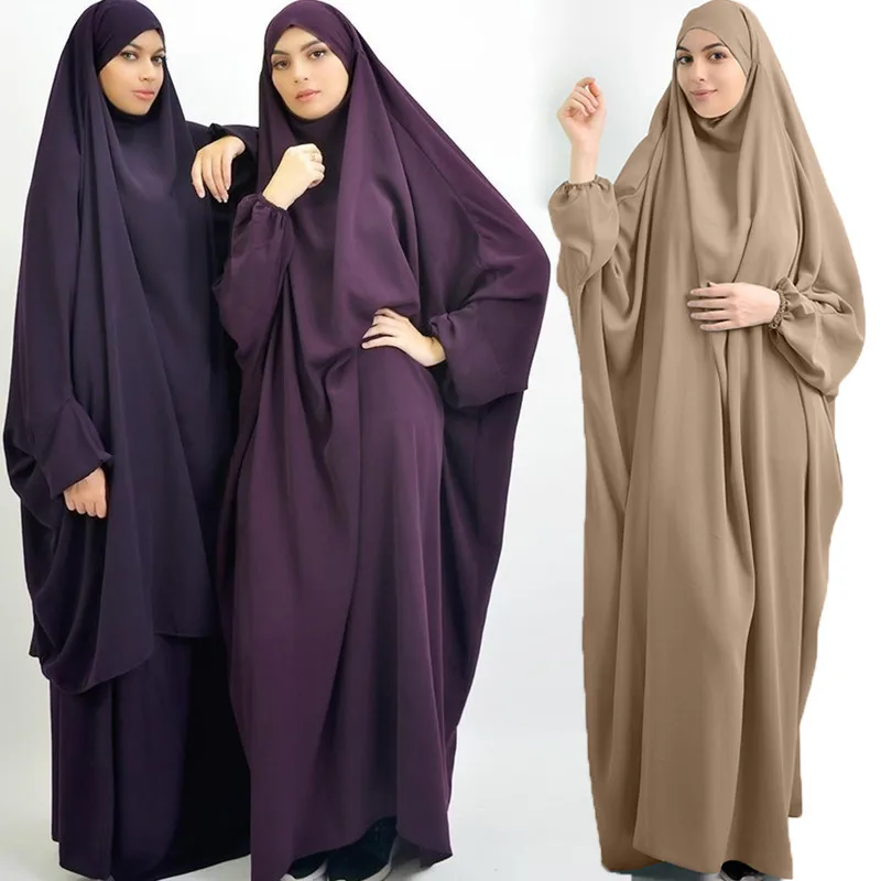 Eid-Hooded-Muslim-Women-Hijab-Dress-Prayer-Garment-Full-Cover-Dubai ...