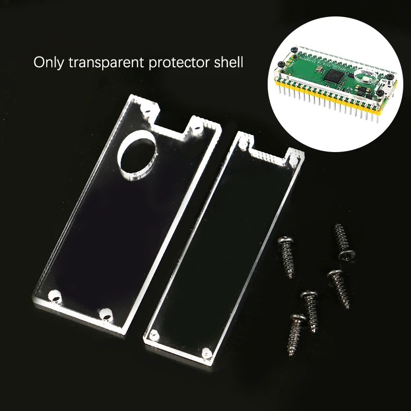 1Set-Acrylic-Hard-Shell-Transparent-Protector-Case-Fixing-Bracket-with ...