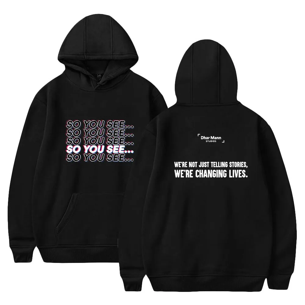 So You See Dhar Mann Merch Funny Hoodie Hip Hop Graphic Sweatshirts ...