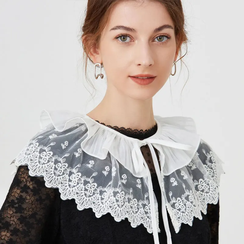 Vintage Lace Fake Collar for Women Fashion Dickey False Collar ...