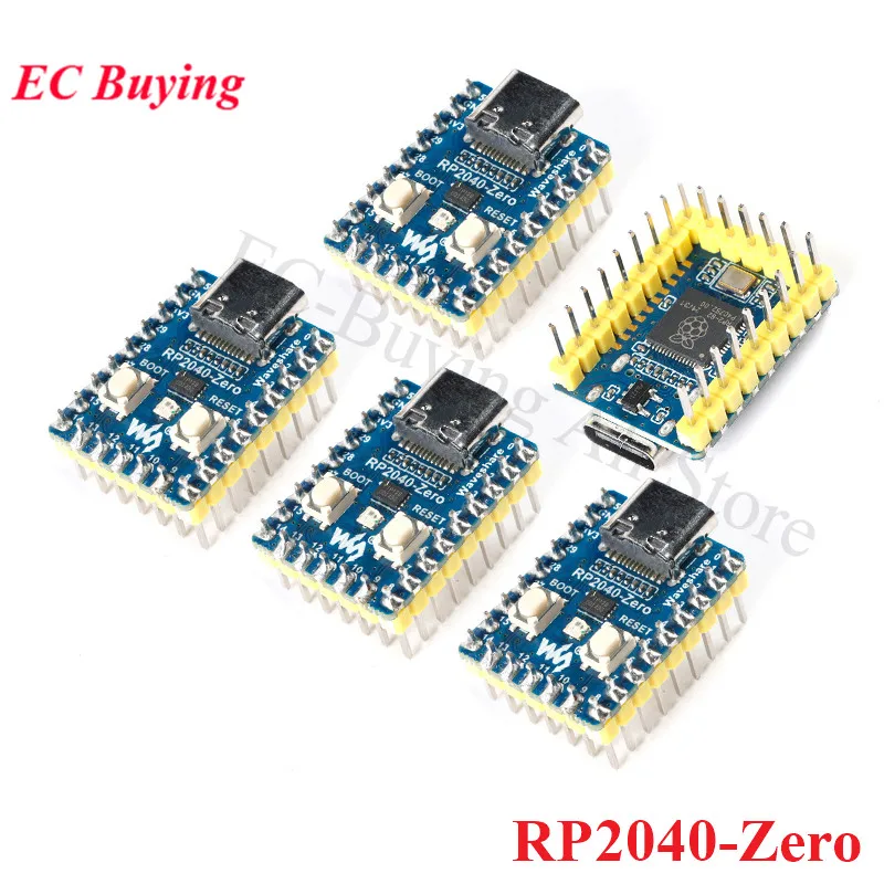5pcs-RP2040-Zero-RP2040-for-Raspberry-Pi-Microcontroller-PICO-Development-Board-Module-Dual-core ...
