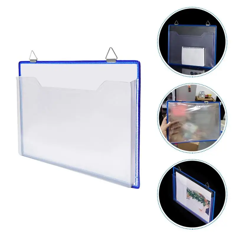 A4-Receipt-Organizer-Document-Storage-Bag-Magnetic-Folders-Plastic-File ...