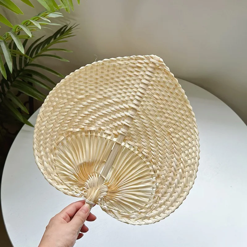 Old-style-Bushel-Fan-Hand-woven-Rocking-Fan-Bamboo-Fan-Straw-Grass-Fan ...