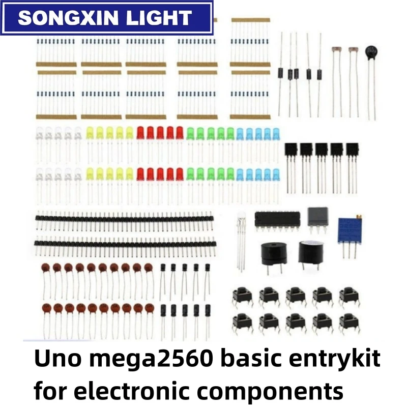 Sx-Diy-Nieuwe-Elektronica-Componenten-Basisstartkit-Voor-Arduino-Uno ...