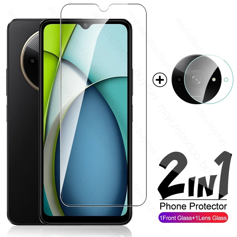 2In1-Camera-Lens-Screen-Protector-For-Xiaomi-Redmi-A3x-4G-Tempered ...