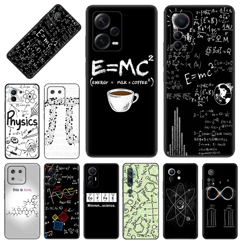 Pi-Physics-Mathematics-Formula-Black-Phone-Cases-for-Xiaomi-12S-12T-12 ...