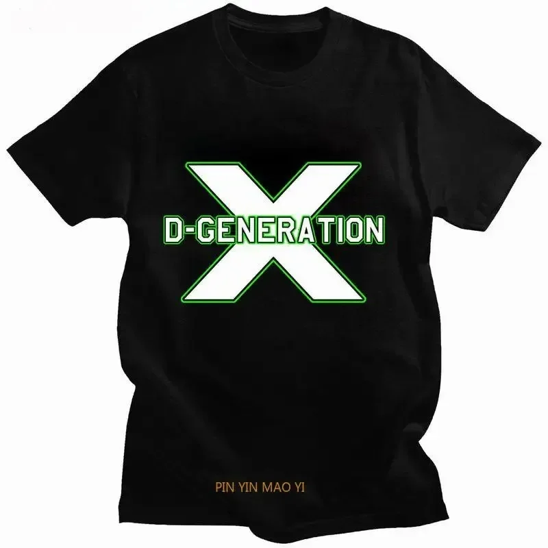Dx D Generation X Wrestling T-shirt Men Clothing AEW Logo Tshirt ...