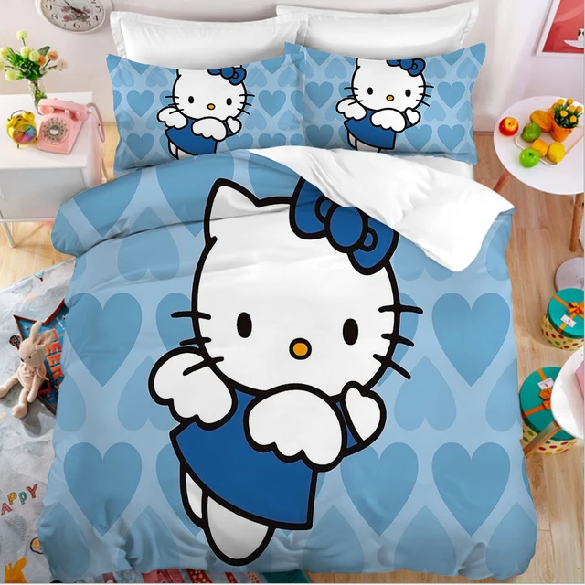 Blue Hello Kitty Bedroom