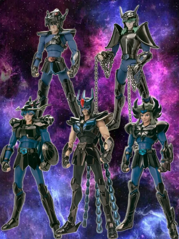 1Set-5Pcs-19cm-Anime-Dark-Saint-Seiya-Figure-Phoenix-Ikki-Hyoga-Seiya ...