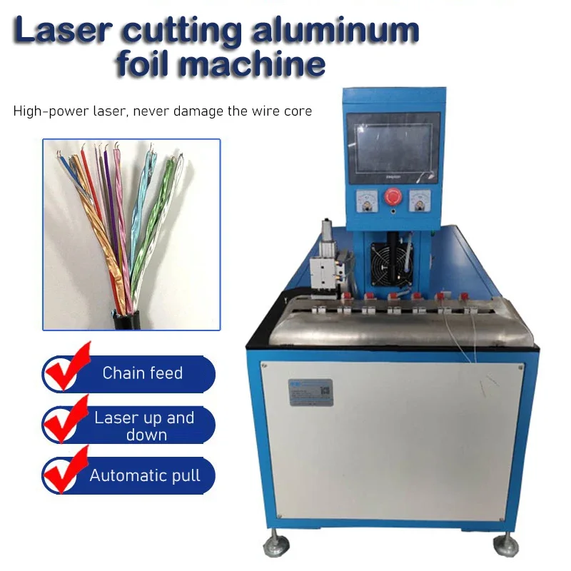 Automatic-Aluminum-Foil-Laser-Cutting-Machine-Stripping-Machine-USB ...