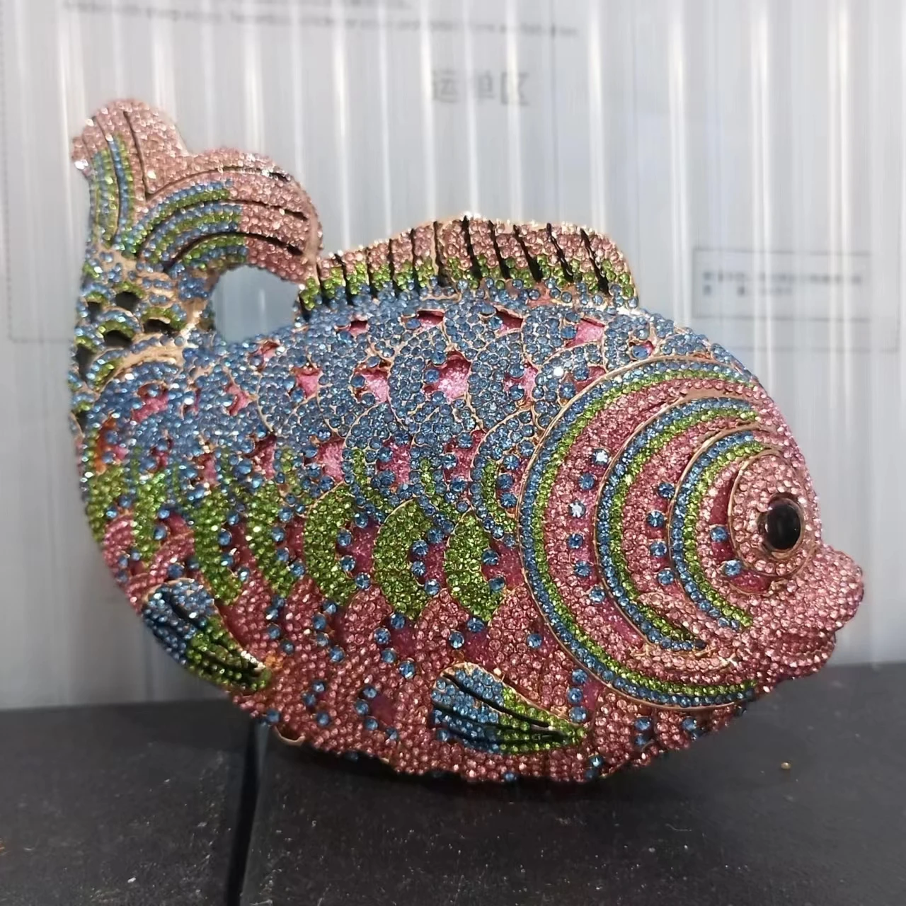 XIYUAN-Newest-Ladies-Fish-Shape-Diamond-Wedding-Party-Handbags-Women ...