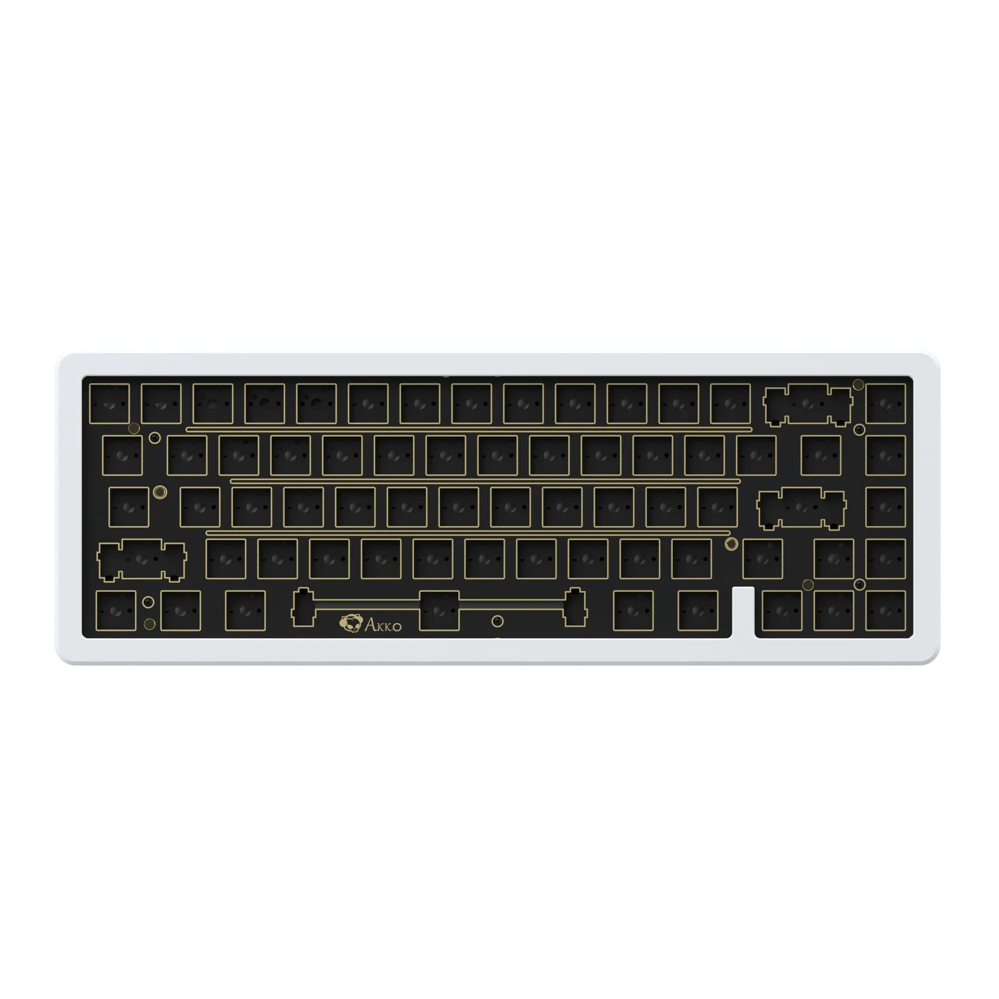 Akko-SPR-67-DIY-Mechanical-Keyboard-Aluminum-Kit-Spring-Mount-Structure ...