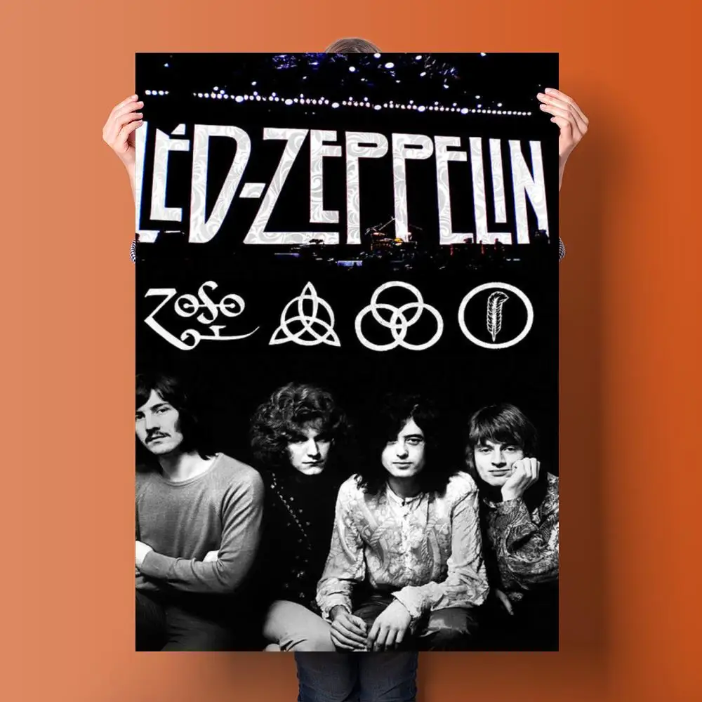 Led Zeppelin Poster Vintage