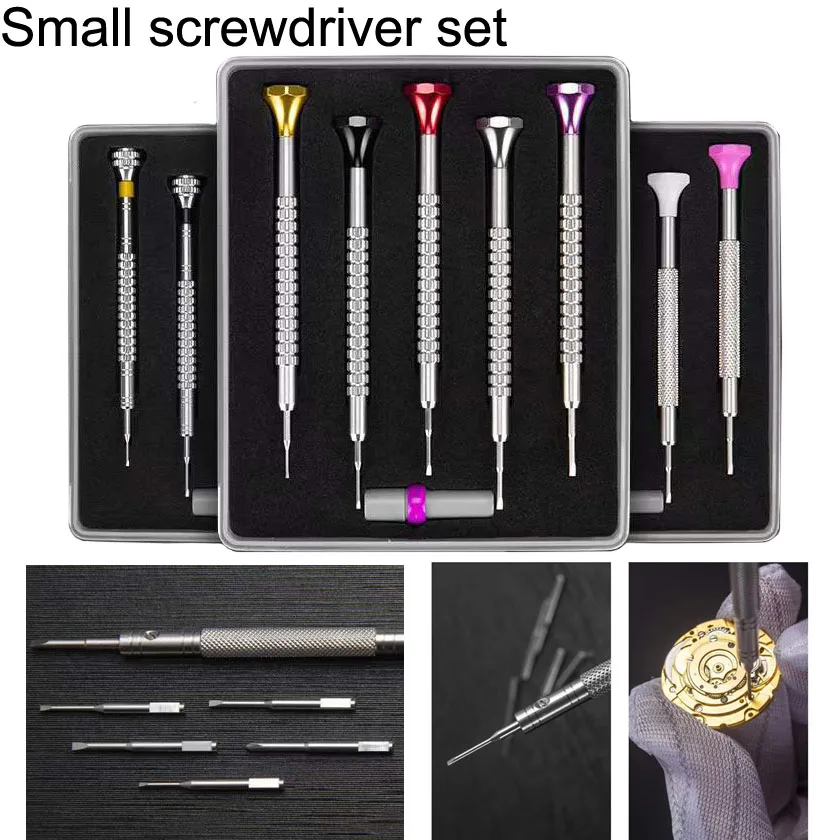 Flat Blade Watchmaker Screwdriver Kit | Flat Watch Repair Screwdriver ...