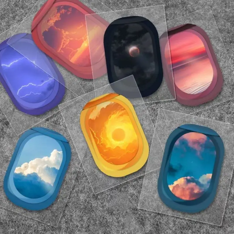 Sky-cloud-pattern-car-sticker-personality-reflective-car-decoration ...