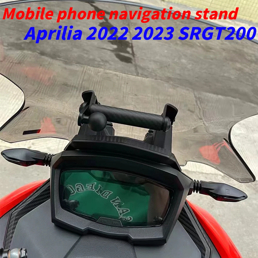 Para 2022 2023 Aprilia SRGT200 SR GT 200 Acessórios para Motocicleta GPS Phone Navigation Mount ...