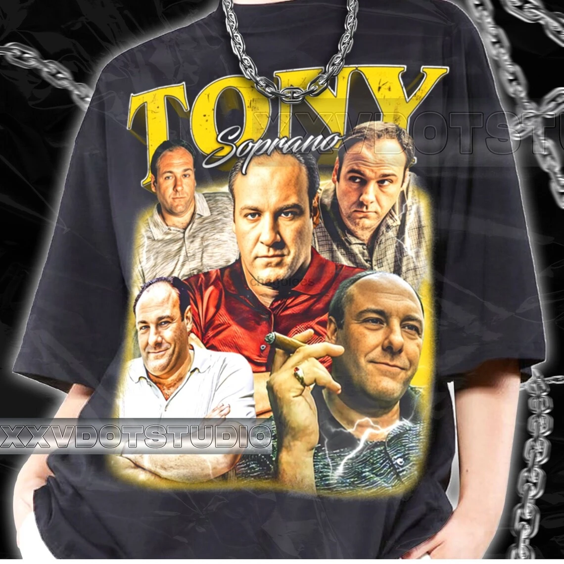 LIMITED-Tony-Soprano-Shirt-Gift-for-Man-and-Woman-Unisex-Tshirt-MOVIE ...