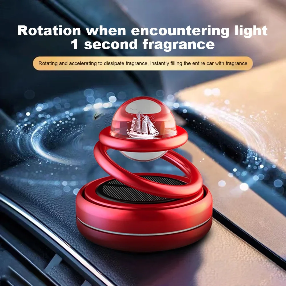 Solar-Car-Air-Freshener-Rotating-Aromatherapy-Diffuser-Car-Interior ...