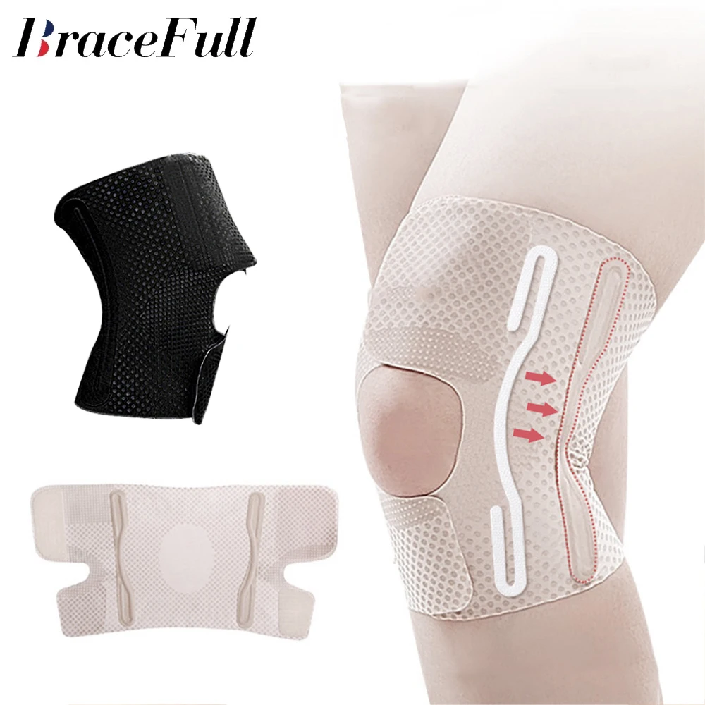 1PC-Sports-Kneepad-Men-Women-Pressurized-Elastic-Knee-Pads-Arthritis ...