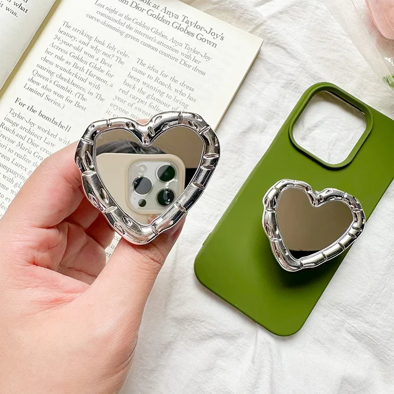 Finger 3D Pop Holder Grip Sockets Tok Phone Grips Creative metal phone ...