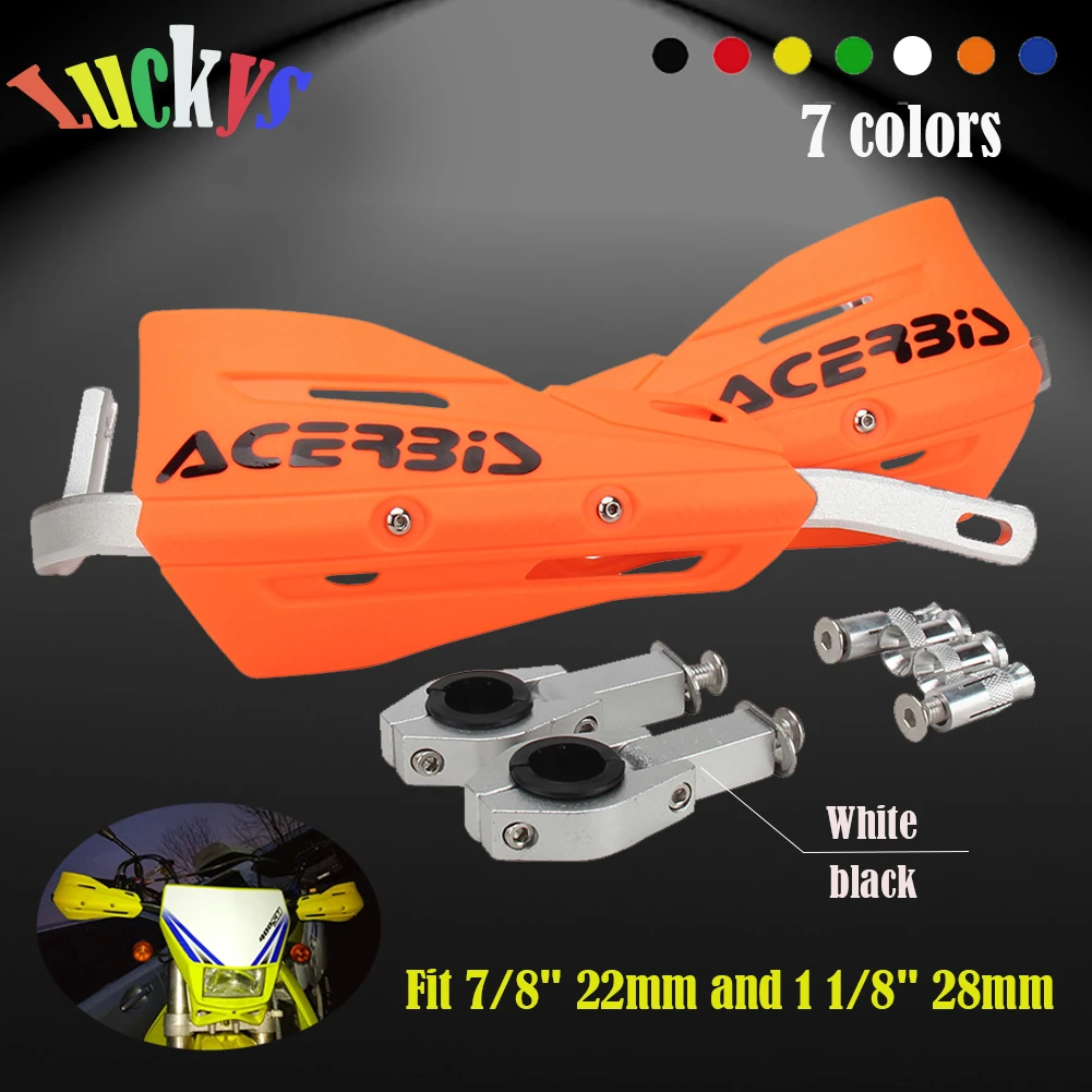 22 28mm Hand Guard Handguard Protector For KTM Yamaha Kayo SX SXF KLX ...