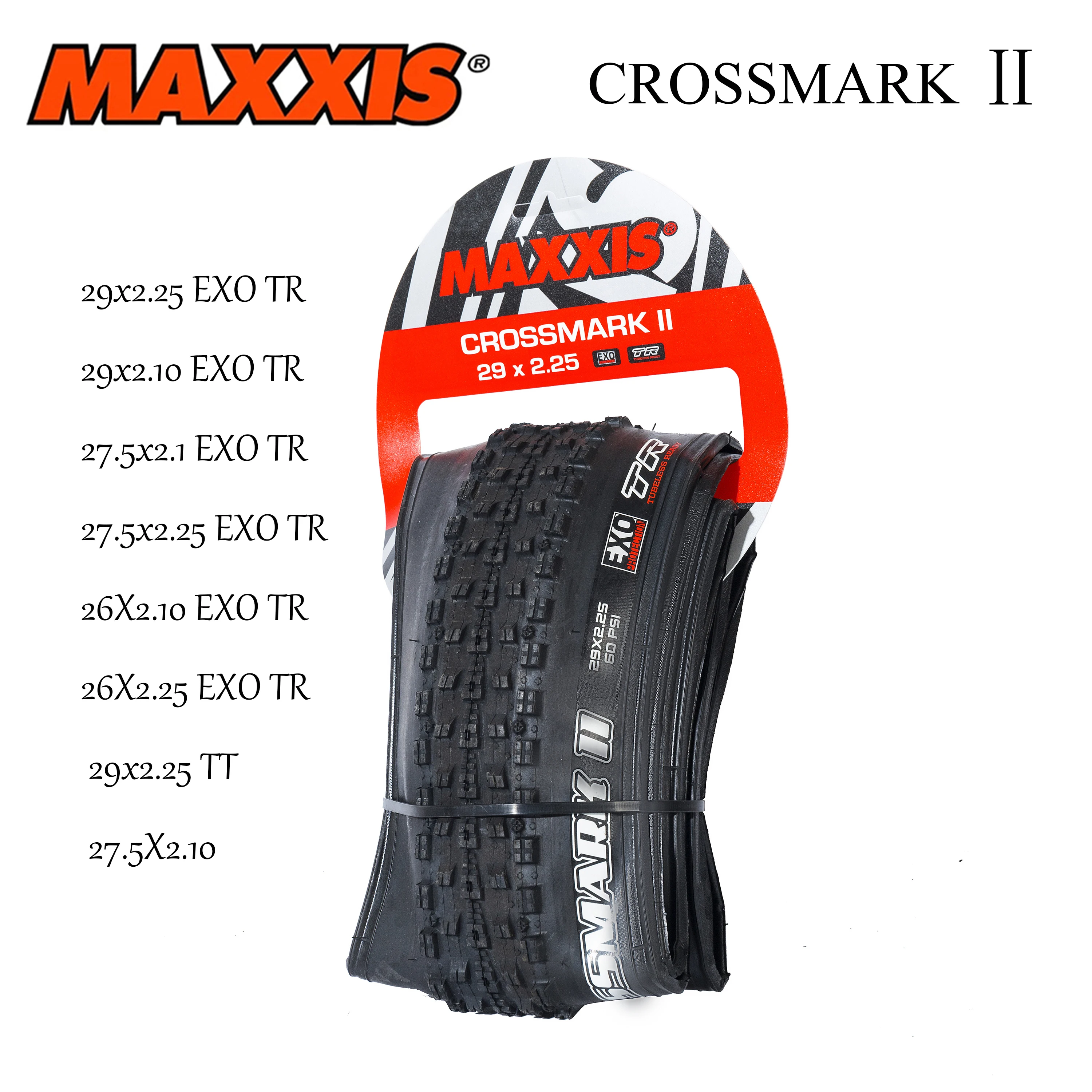 MAXXIS-29-neum-tico-de-bicicleta-CROSSMARK-M344P-neum-tico-sin-c-mara ...