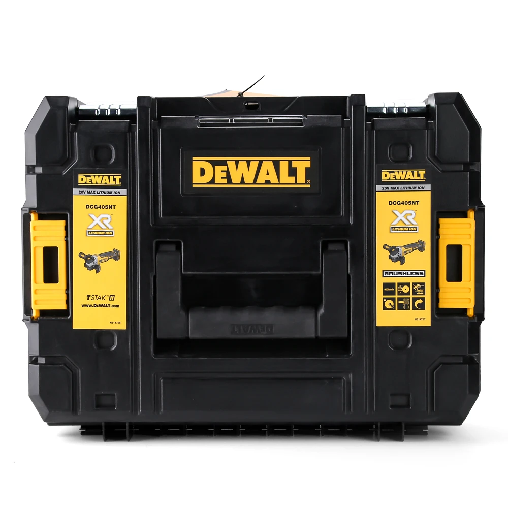 Dewalt 20V Brushless Angle Grinder Toolboxs DCG405-NT Maglev Metal ...