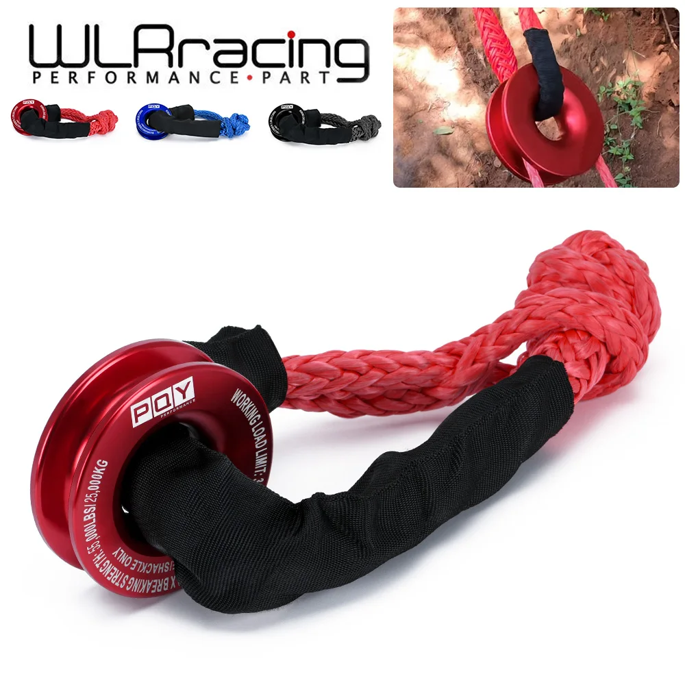 55000lbs-Winch-Rope-Synthetic-Soft-Shackle-Recovery-Ring-Set-Rugged ...
