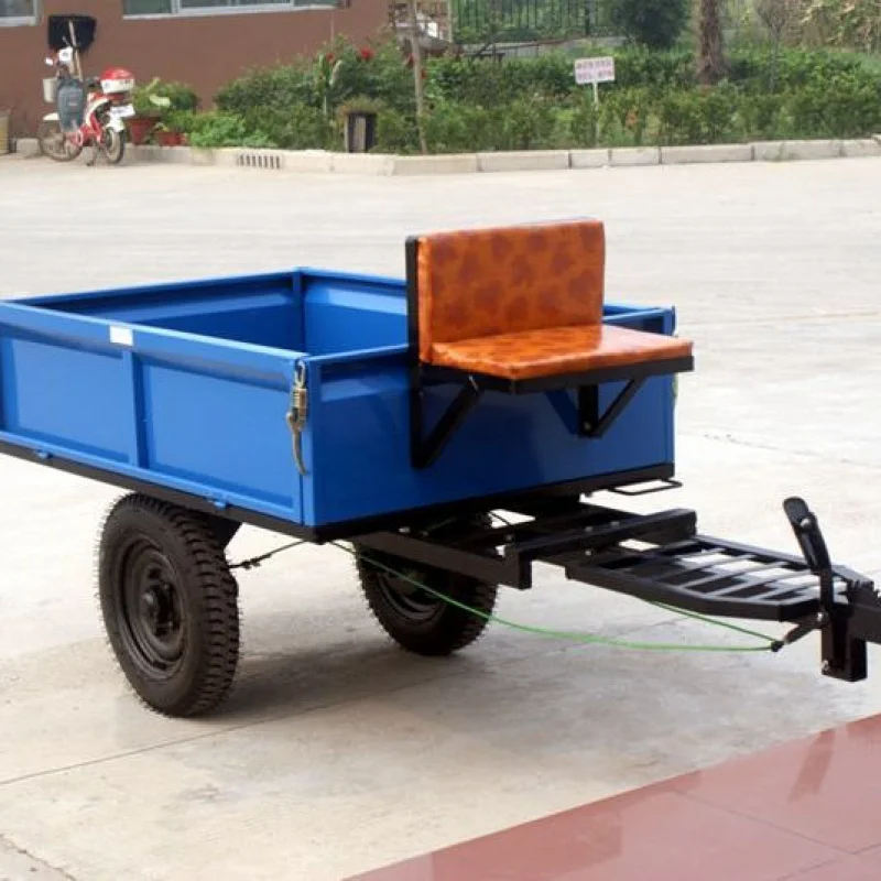 7C-0.5H Hot-Selling Two-Wheel Agricultural Tractor Trailer For Small ...