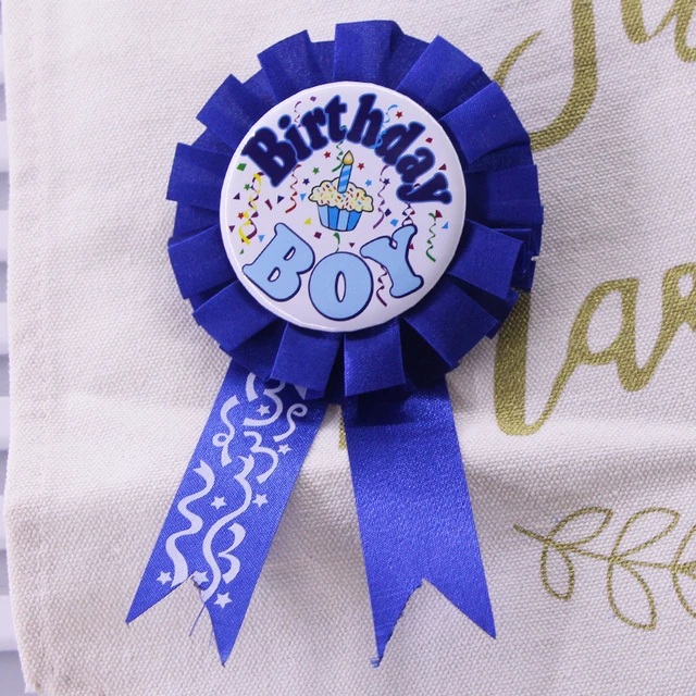 Birthday Boy Ribbon