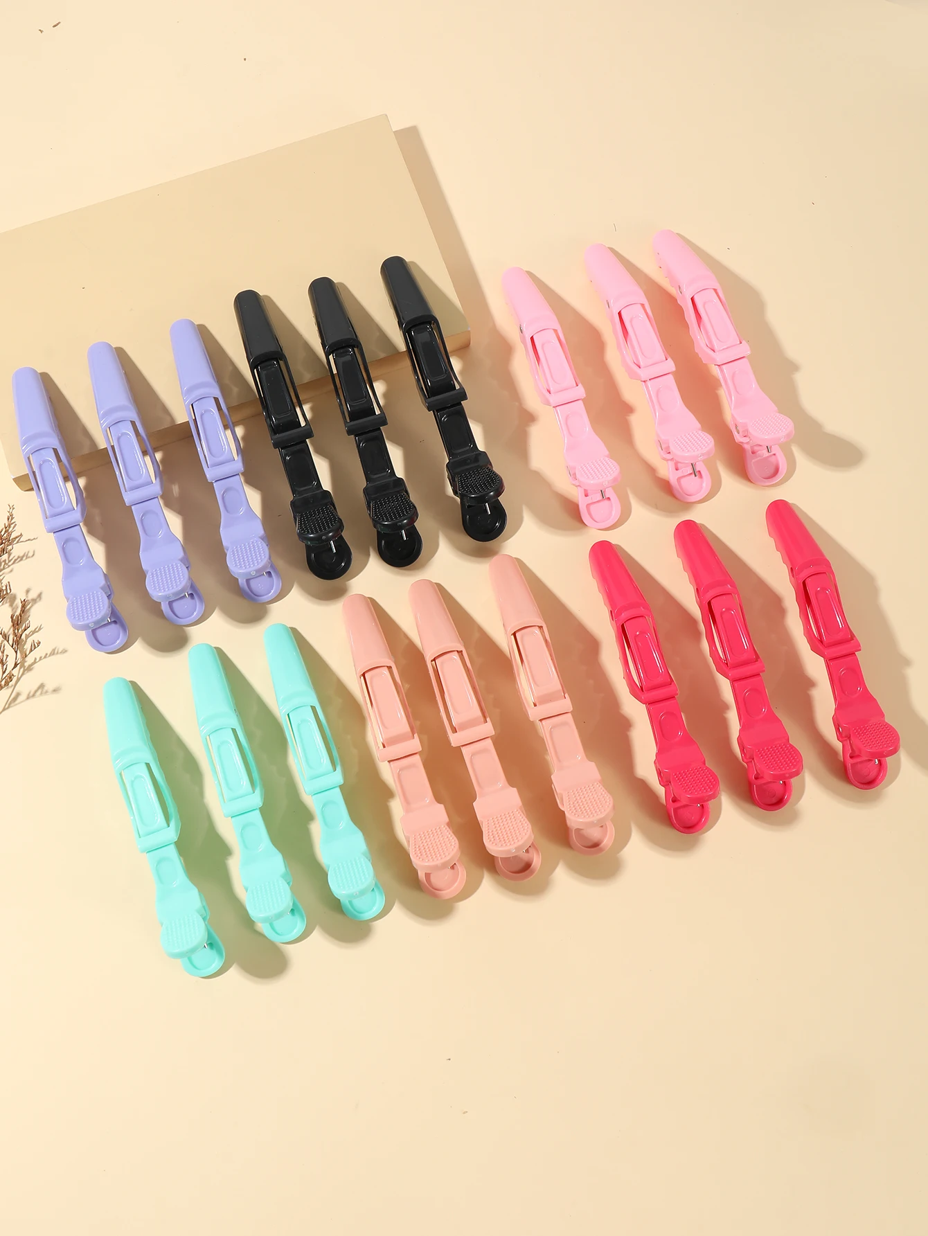 3pcs/set hair clipper fixed crocodile hair clipper used for salon hair ...