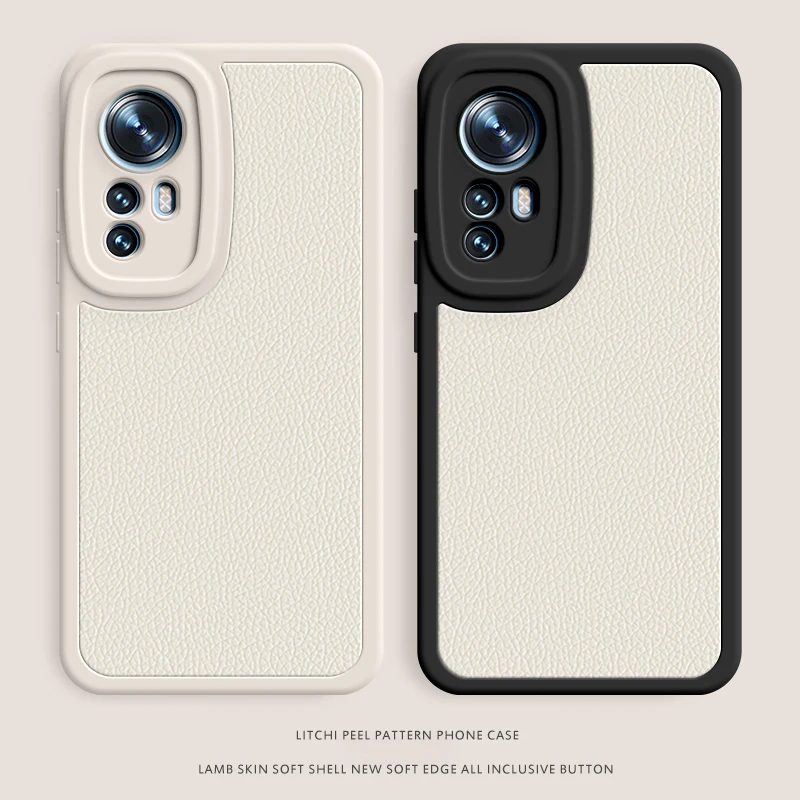 Leather Sheep Case For Xiaomi Mi 12 12s Pro 12x Ultra Lamb Skin Soft ...